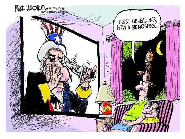 Political cartoon Iraq ISIS world | The Week