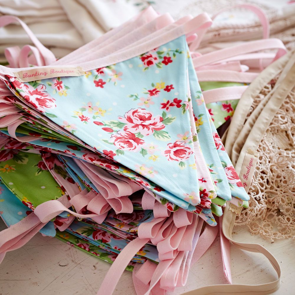 How to make bunting – get creative with leftover fabric | Ideal Home