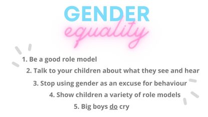 How to educate kids on gender equality this International Women's Day ...