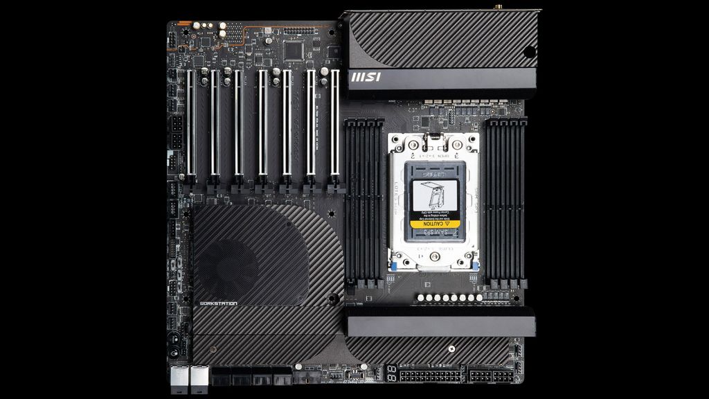MSI WS WRX80 Motherboard Has AMD Threadripper Workstations in Its ...