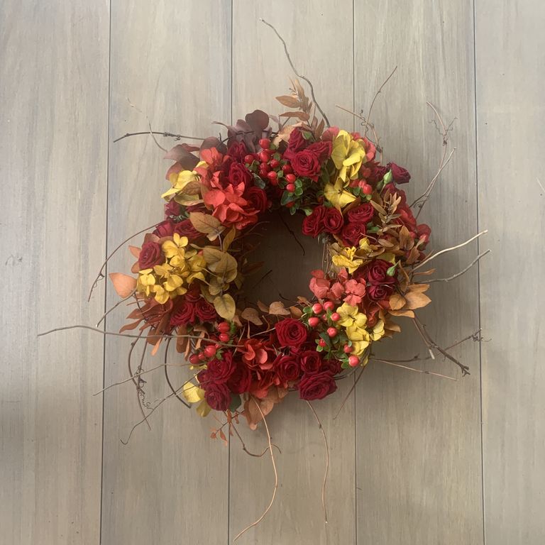 How to make a fall wreath: 6 easy steps for beginners | Homes and Gardens