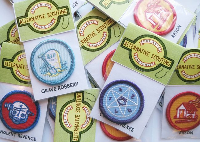 Comic-inspired badge designs put the fun in scouting | Creative Bloq