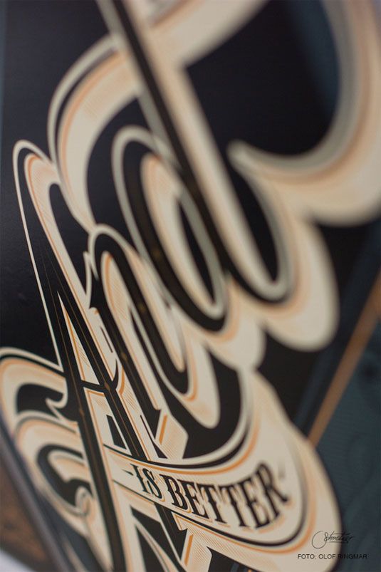 Typographic illustrations for Ford's new ad campaign | Creative Bloq