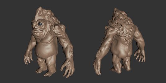 How to sculpt a rig-ready 3D creature | Creative Bloq