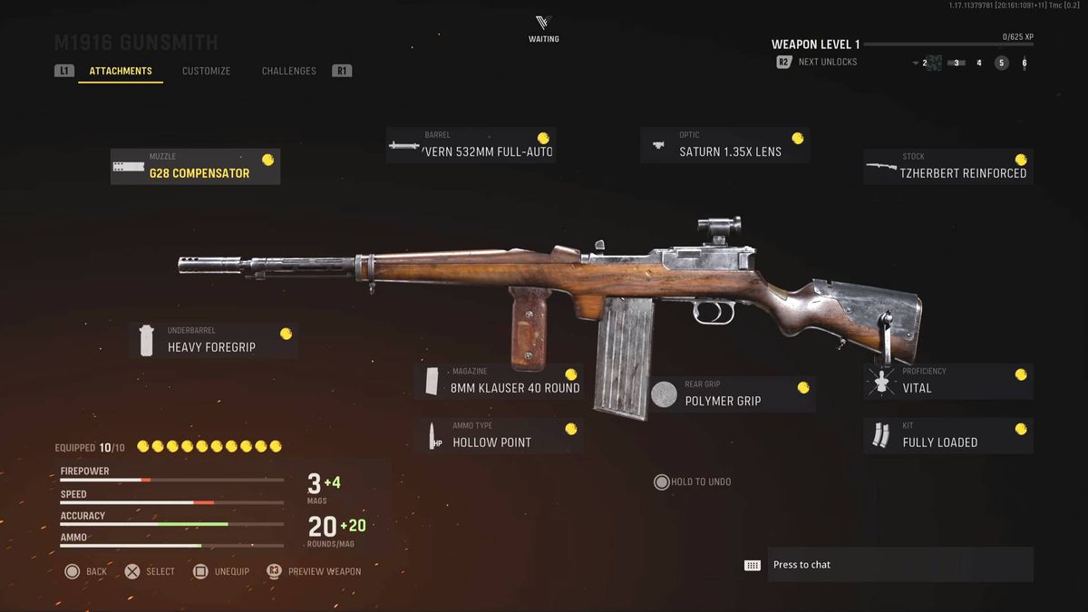 The best Warzone M1916 loadouts | GamesRadar+