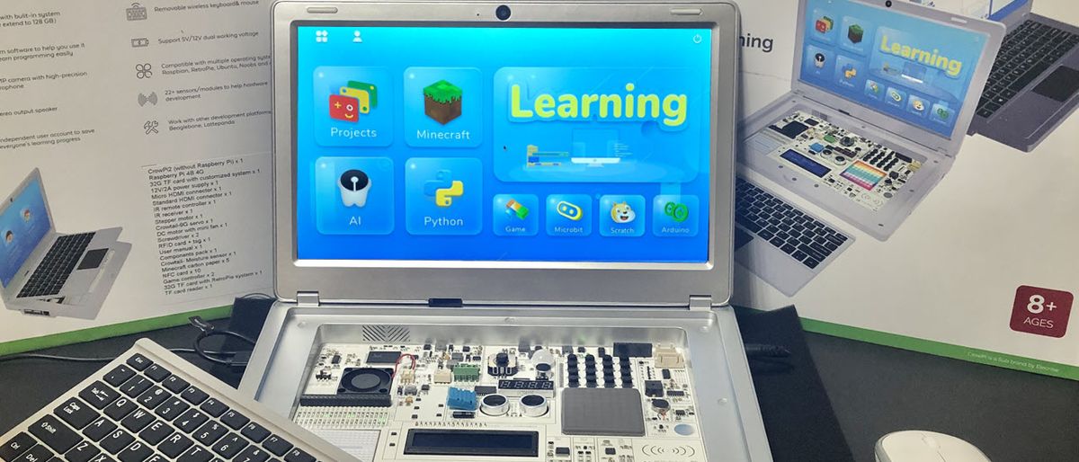 CrowPi2 Raspberry Pi Laptop Review: Full STEAM Ahead | Tom's Hardware