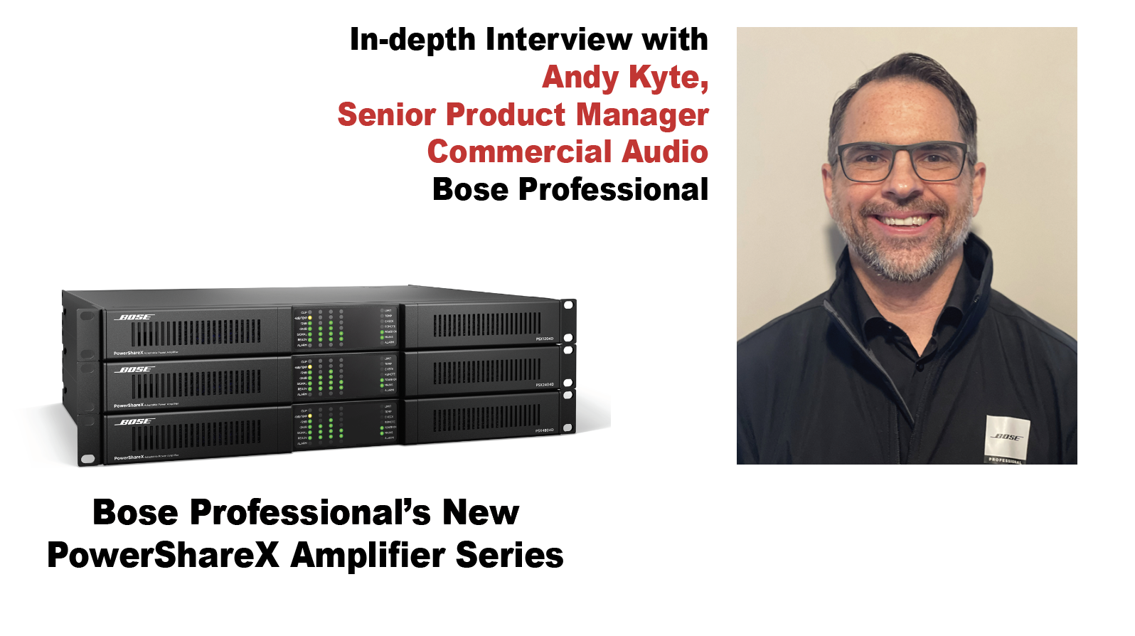 In-depth Interview on Bose Professional's New Product Announcement | AVNetwork
