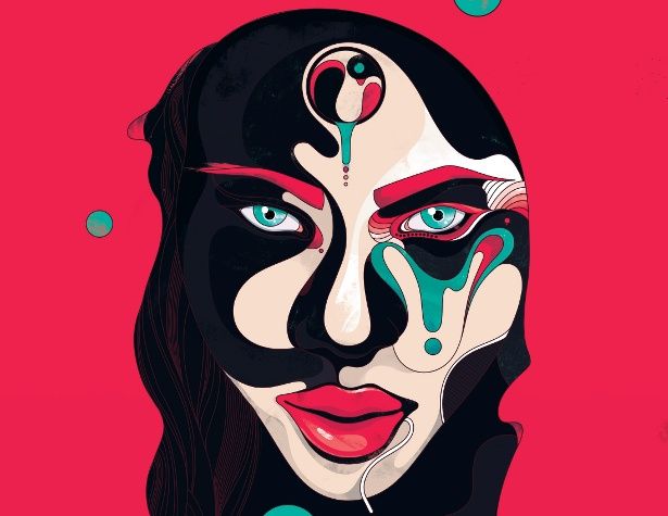 Create an abstract portrait. | Creative Bloq