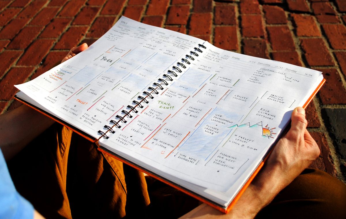 The weekly planner redesigned for improved inspiration | Creative Bloq