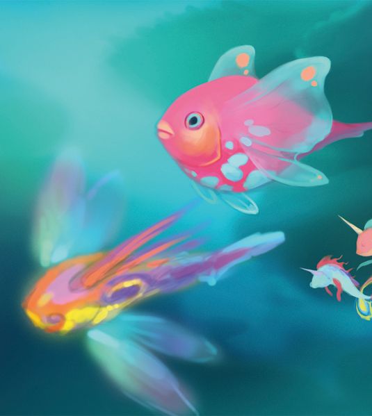 These fantasy tropical fish will inspire you to paint | Creative Bloq