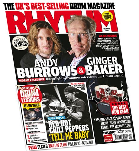 Andy Burrows on meeting Ginger Baker: "I was petrified" | MusicRadar