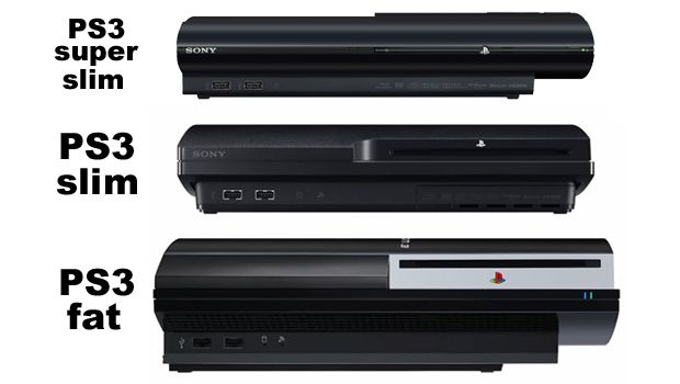 New PS3 super slim: Direct size comparison, and the new machine ...