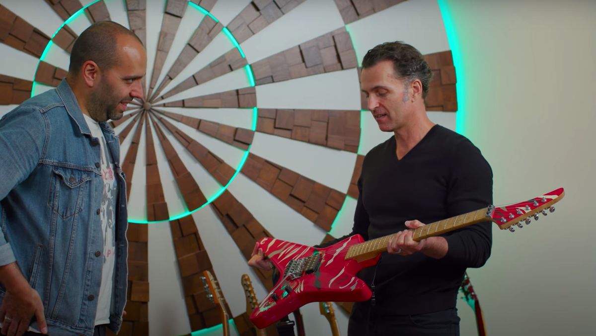 Dweezil Zappa showcases the Kramer Eddie Van Halen gave him | Guitar World
