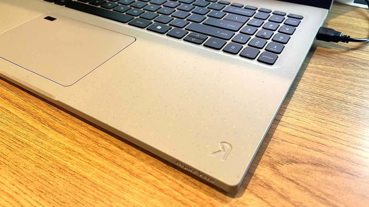 The secret ingredient in Acer's eco-friendly Aspire Vero 16 is ...