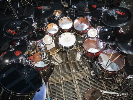 Drum kits of the pros: stars' live and studio drum setups in pictures ...