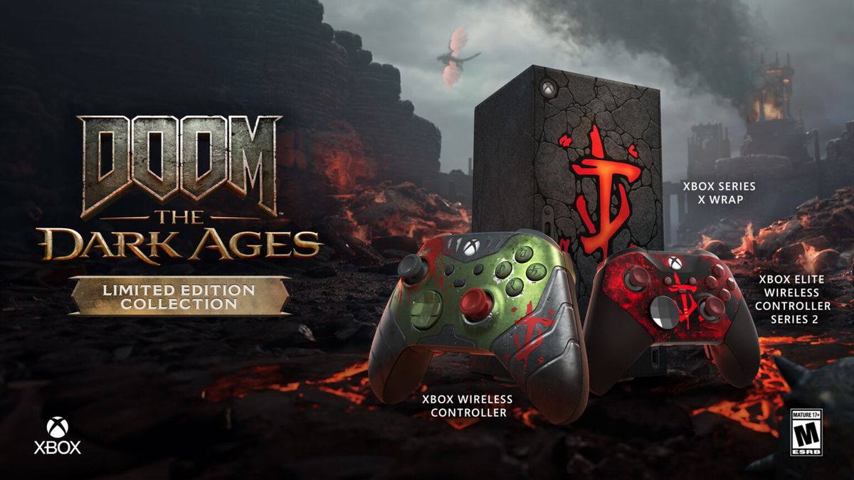 We're getting a DOOM Xbox Elite Controller and Xbox Series X console ...