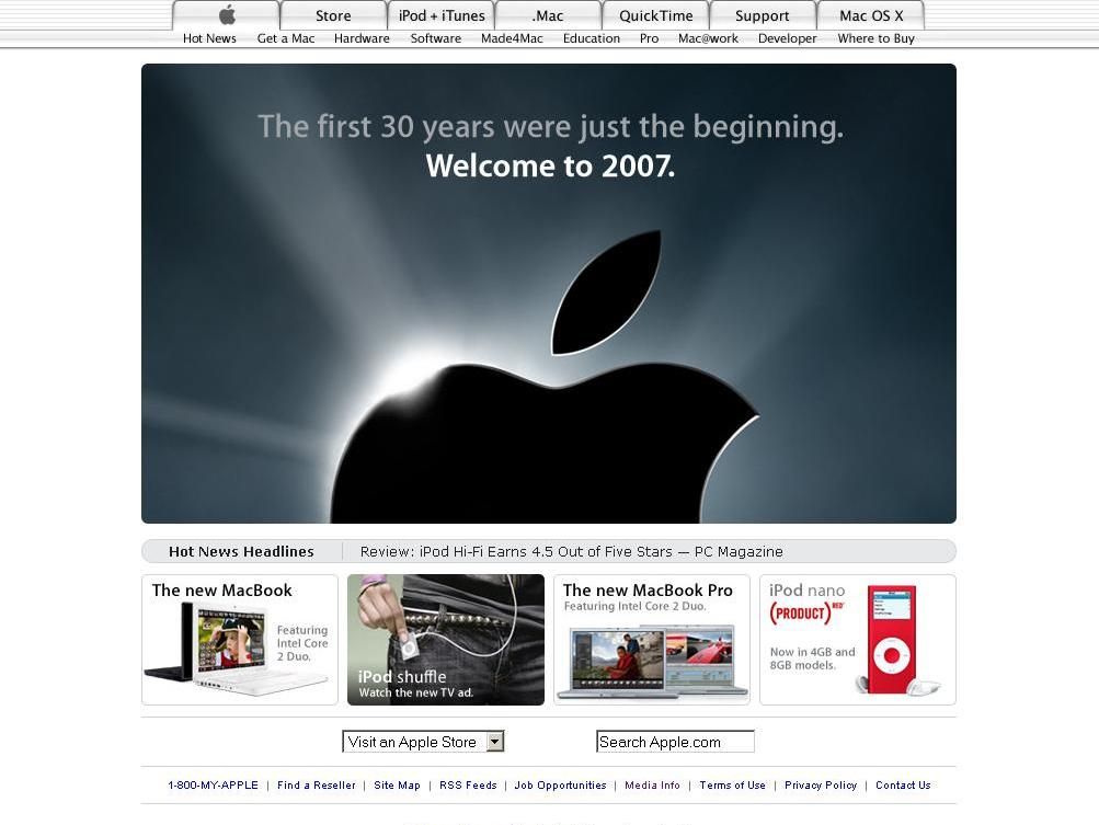 Apple: 'first 30 years just the beginning' | TechRadar