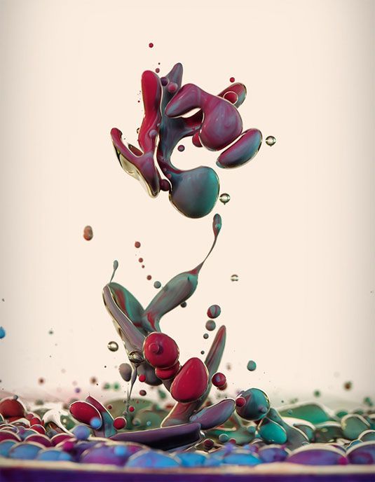 Floating ink and oil produces gorgeous imagery | Creative Bloq