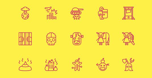 45 free nasty icons will add some evil to your work | Creative Bloq