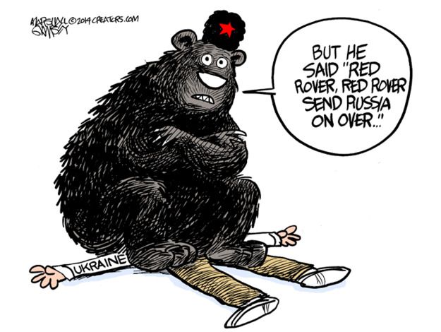 Political cartoon Russia Ukraine | The Week