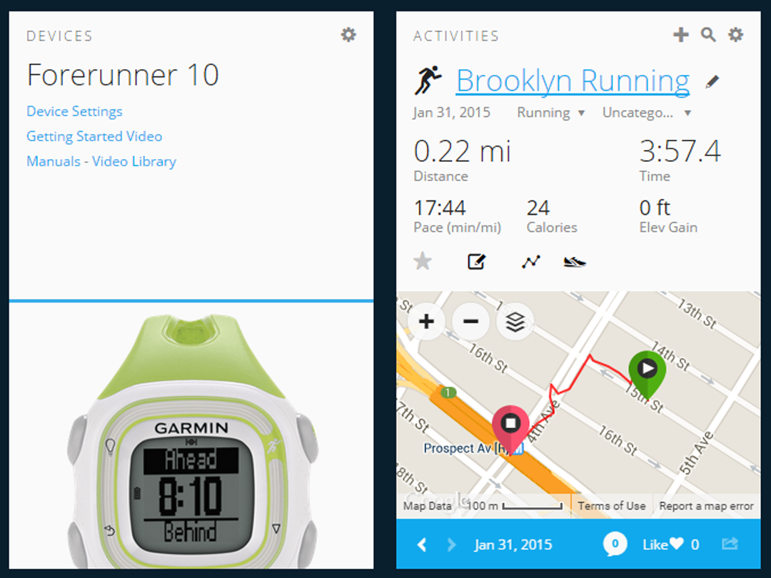 Garmin Forerunner 10 Review: Waterproof GPS Watch | Tom's Guide