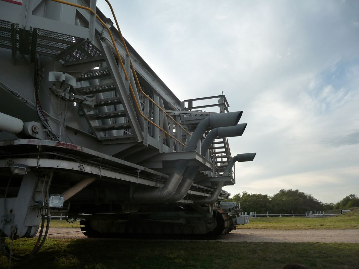 Photos: Atop NASA's Huge Mobile Launch Tower | Space
