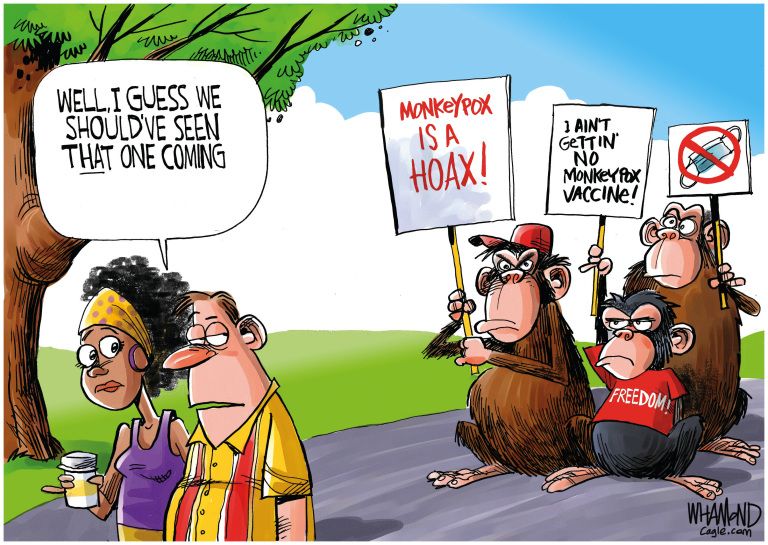 The monkey protest | The Week