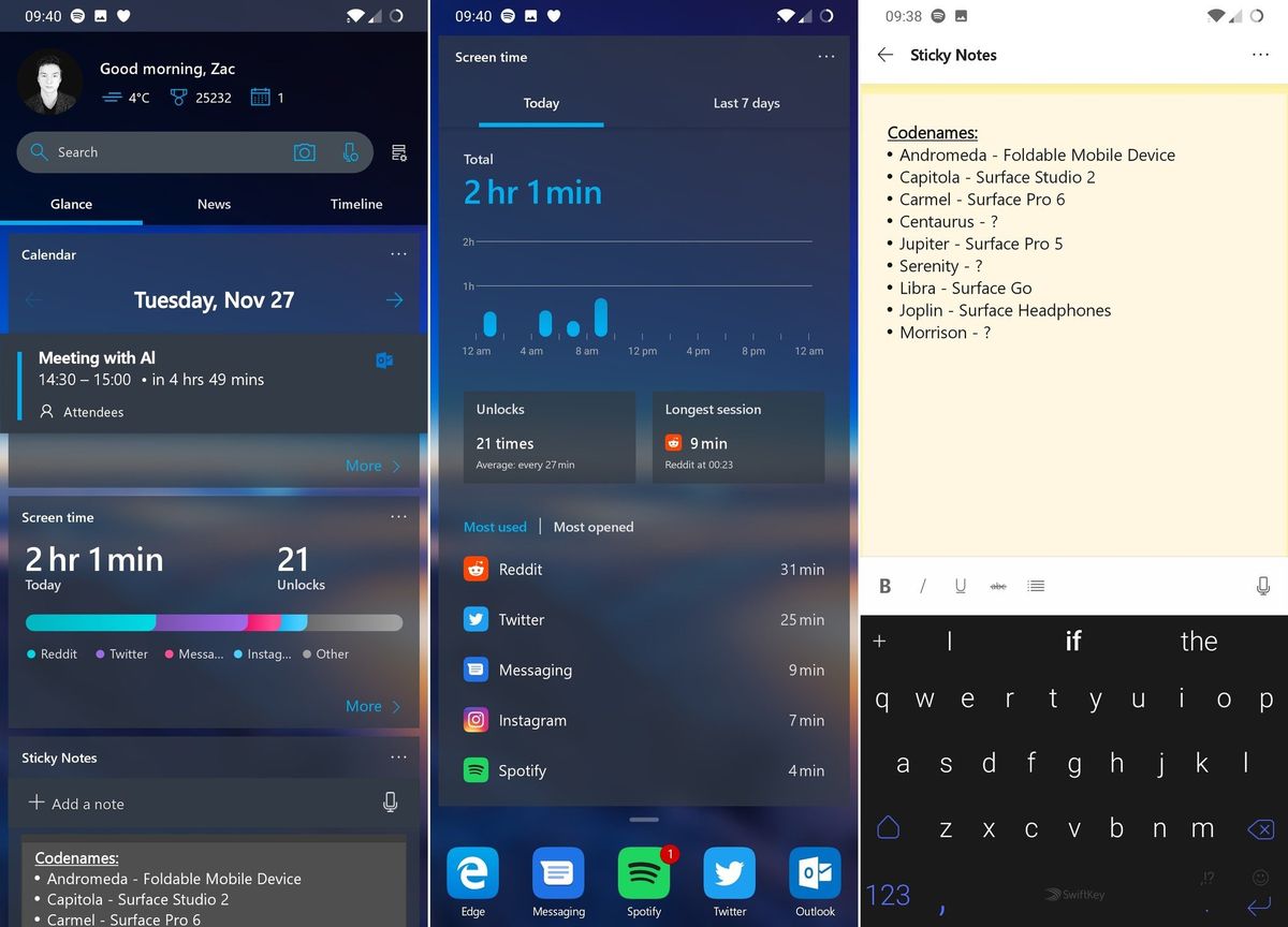 A closer look at Microsoft Launcher 5.1 for Android's new features ...