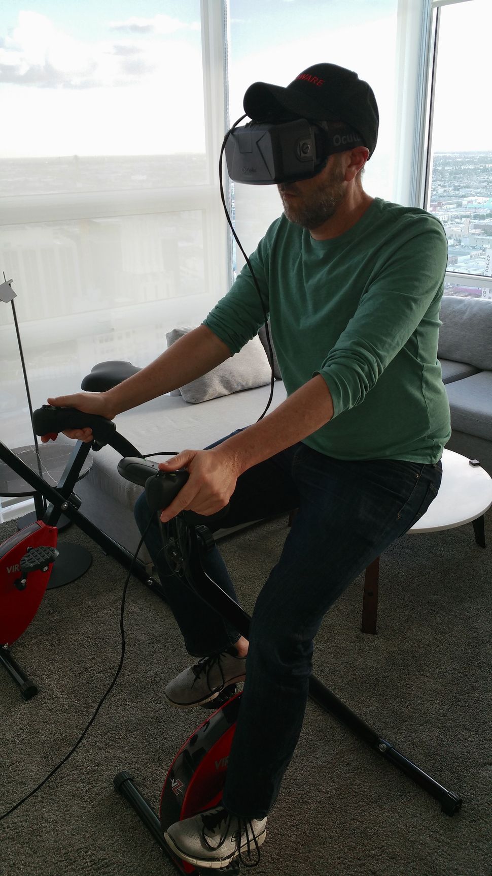 Virzoom Rides VR Gaming To Fitness Possibilities (Feet On) | Tom's Hardware