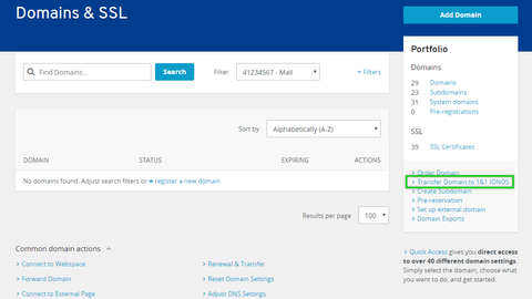 IONOS domain registration service review | TechRadar