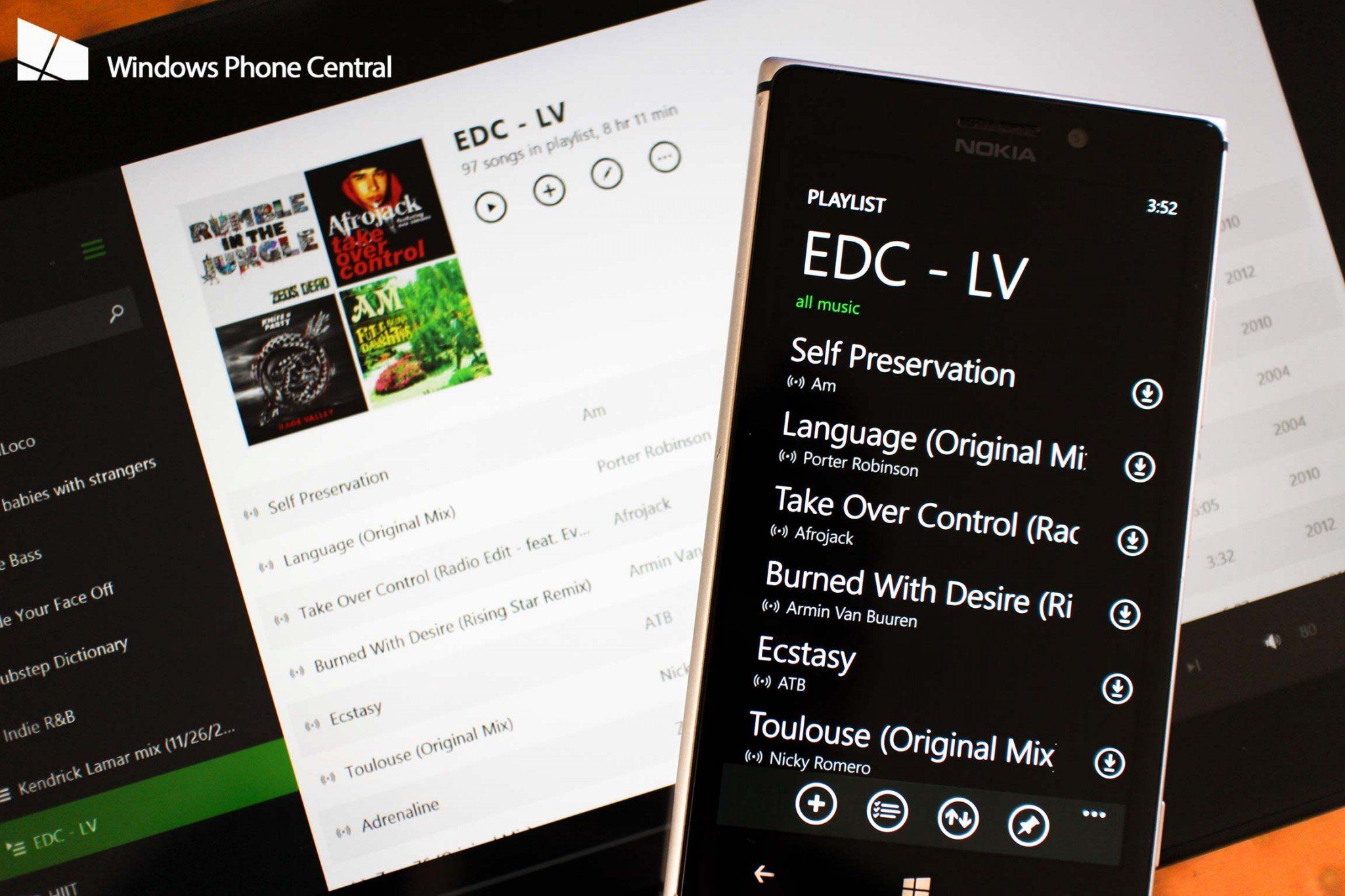 How to create and manage Xbox Music playlists on Windows Phone and ...