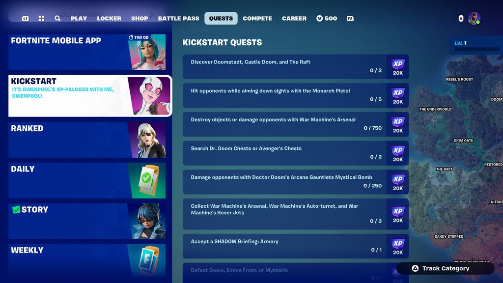 Fortnite Quests in Season 4 of Chapter 5 | GamesRadar+