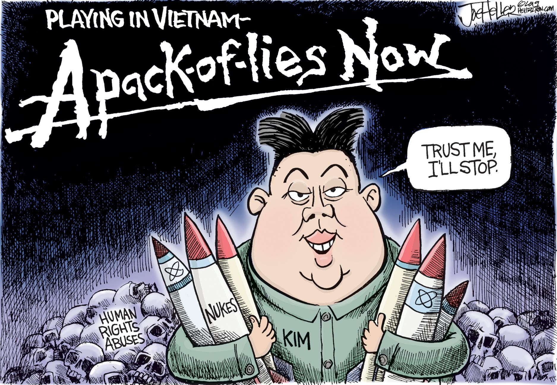 Political Cartoon U.S. Trump Kim Jong Un Nuclear Summit | The Week