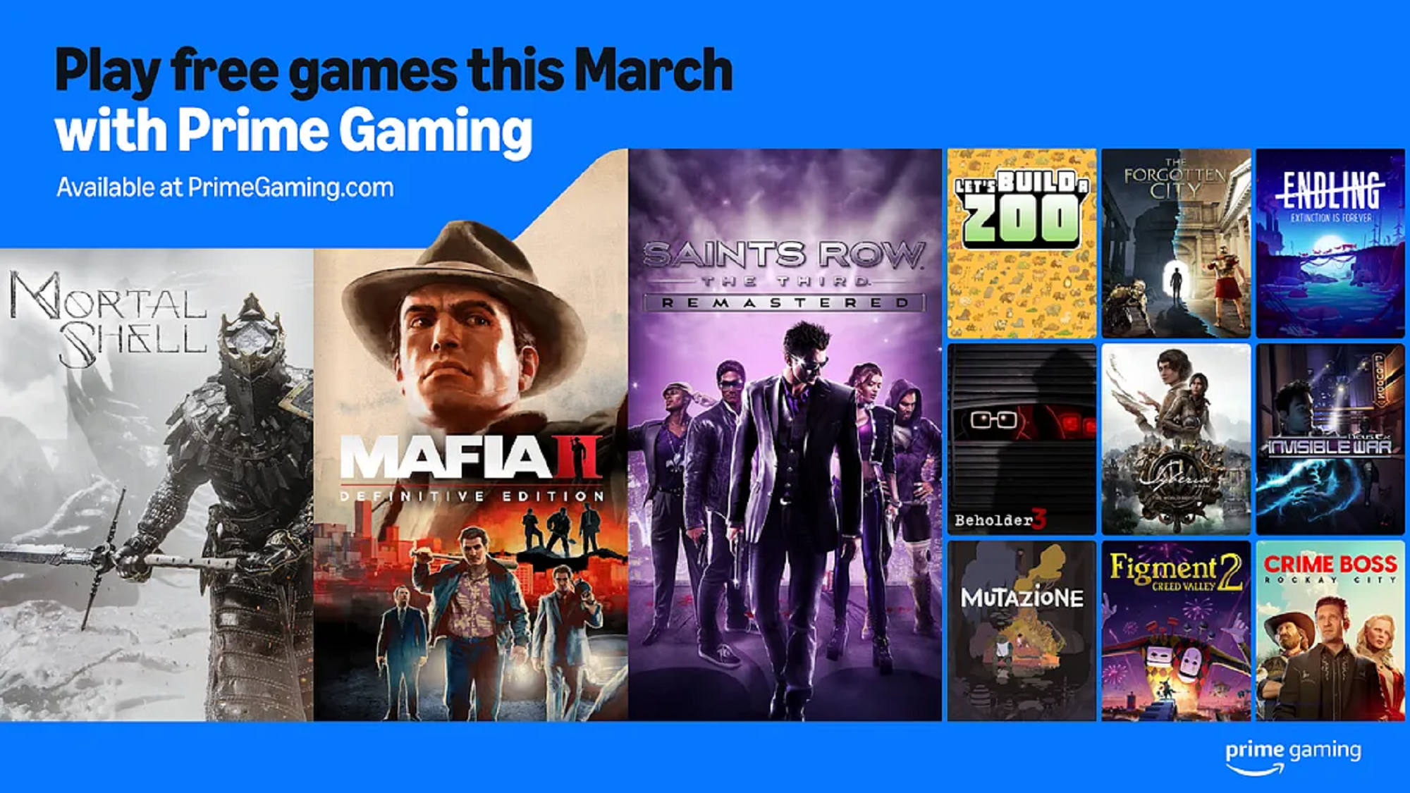 Amazon Prime is giving away these 20 games in March — get Fallout ...