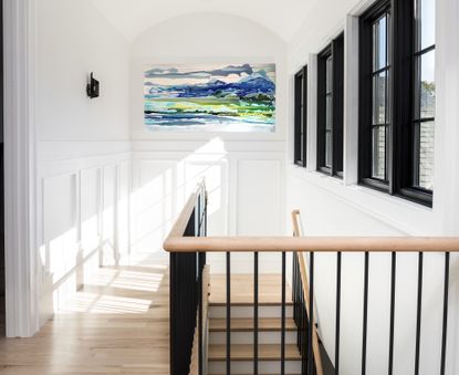 Staircase paneling ideas, from color to panel styles | Livingetc