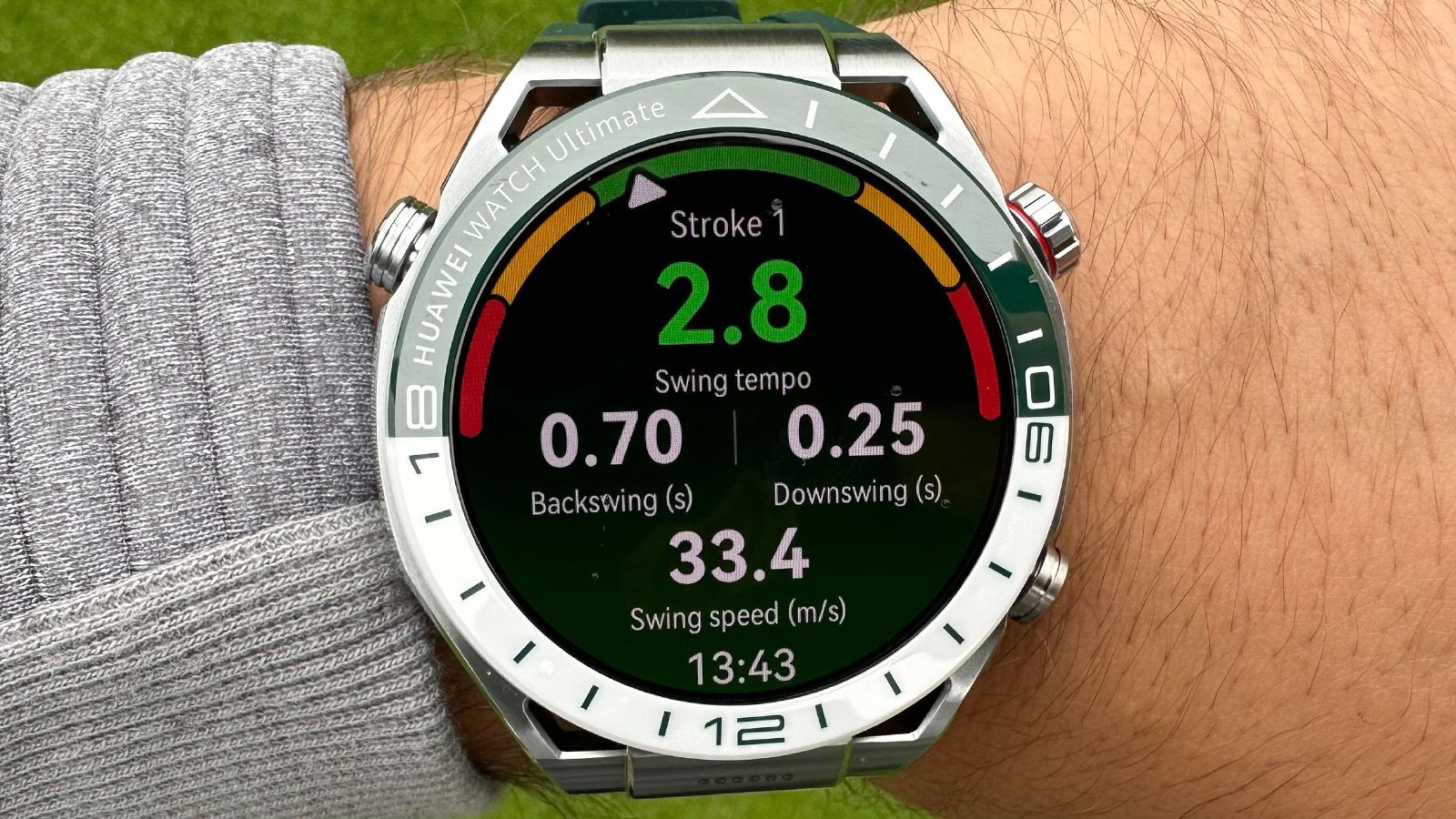Huawei Watch Ultimate Green Edition Review | Golf Monthly