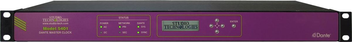 Studio Technologies Releases Model 5401 Dante Master Clock | Next TV ...