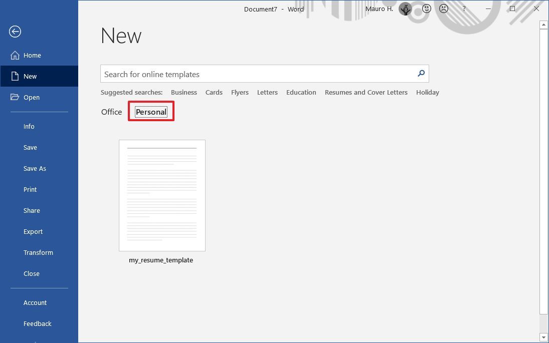 How to create custom Microsoft Word templates in Office | Windows Central