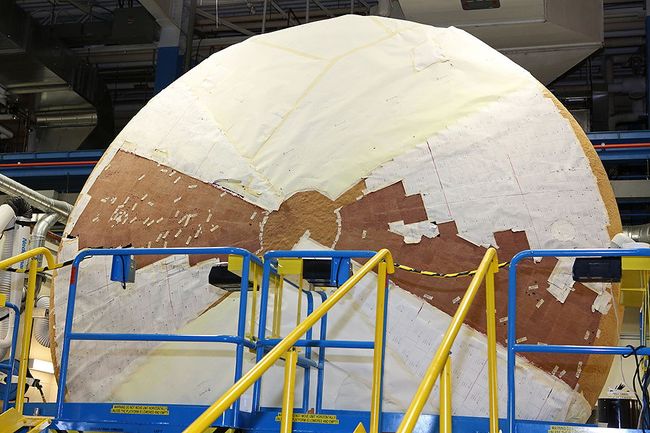 Heat Shield For Nasas New Orion Spacecraft Readies For 2014 Test