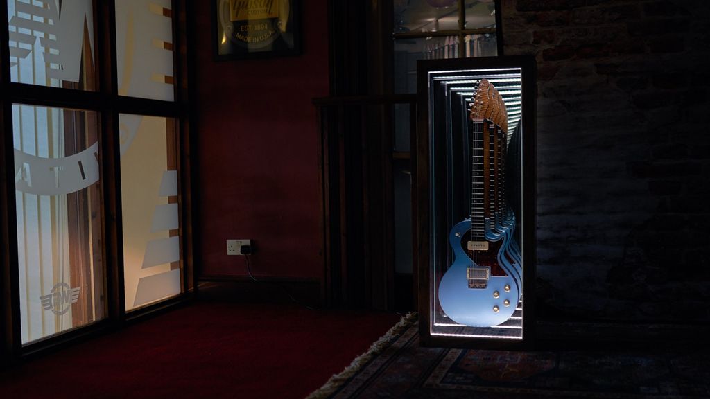 The Infinity Case offers a dazzling new way to display your guitar ...