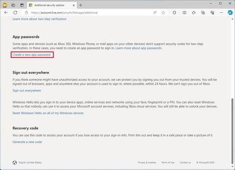 How to set up two-factor authentication (2FA) on a Microsoft account ...