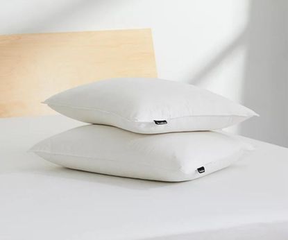 Brooklinen Down Pillow review: soft and supportive | Homes and Gardens