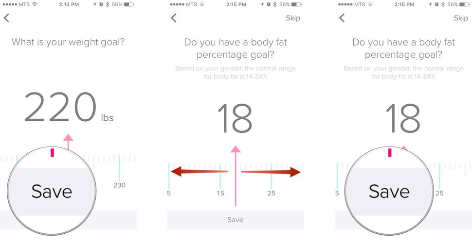 How to change your nutrition and body goals in Fitbit for iPhone and ...