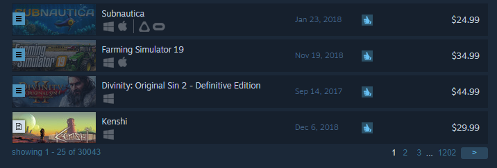 Steam now has 30,000 games | PC Gamer