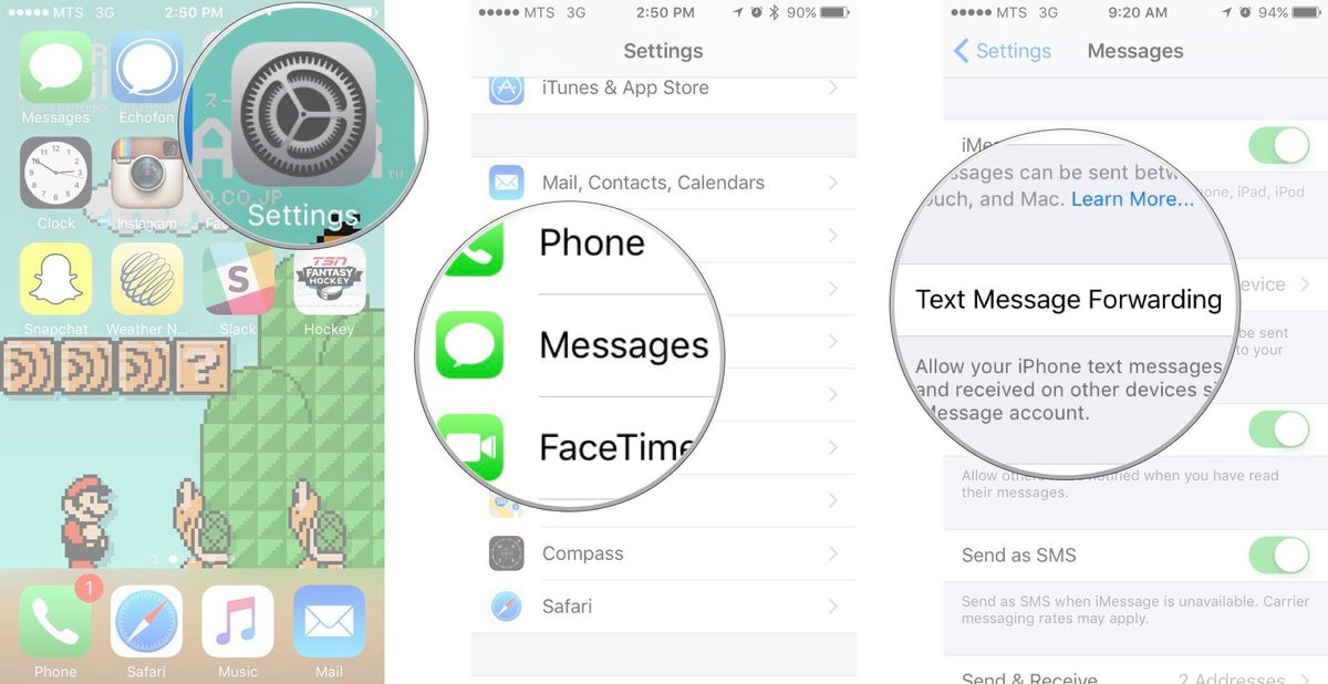How to get SMS text messages on your iPad | iMore