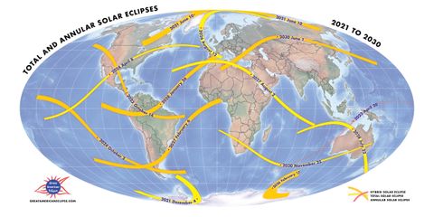 How often do solar eclipses occur? | Live Science