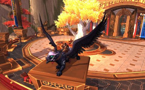 World Of Warcraft Obsidian Nightwing Mount Available Through Recruit-A ...