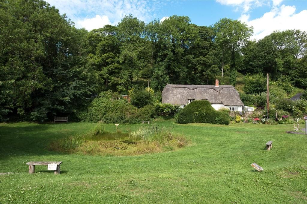A picture-perfect thatched cottage under £500,000, with views over the ...