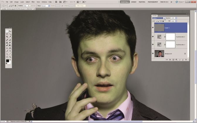 How to turn a portrait into a zombie using Photoshop | Digital Camera World