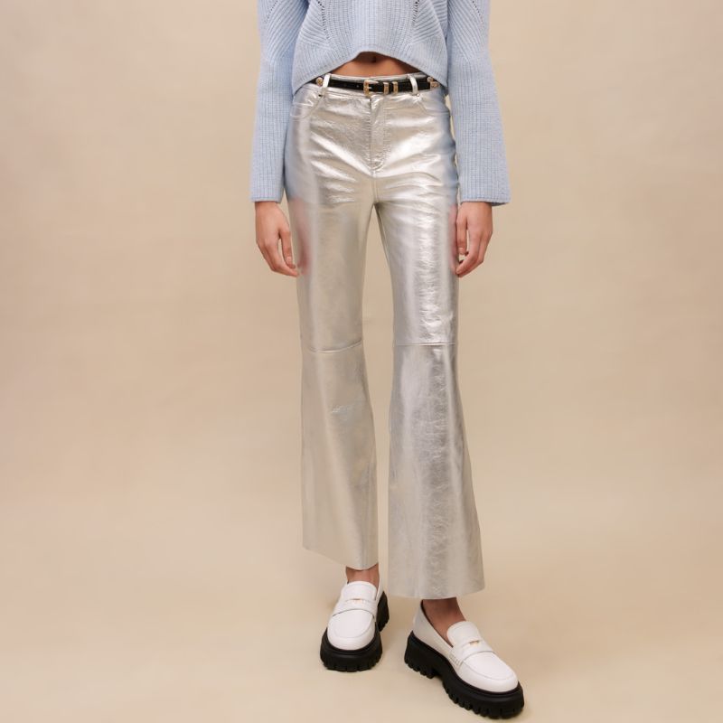 How to wear metallic pants with style and sophistication | Woman & Home